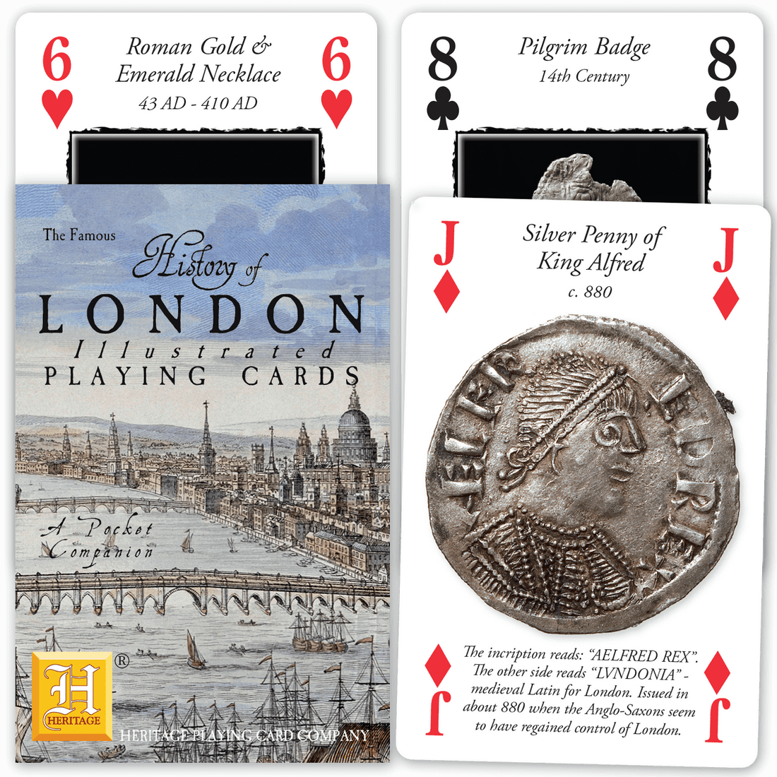 History of London – Heritage Playing Cards