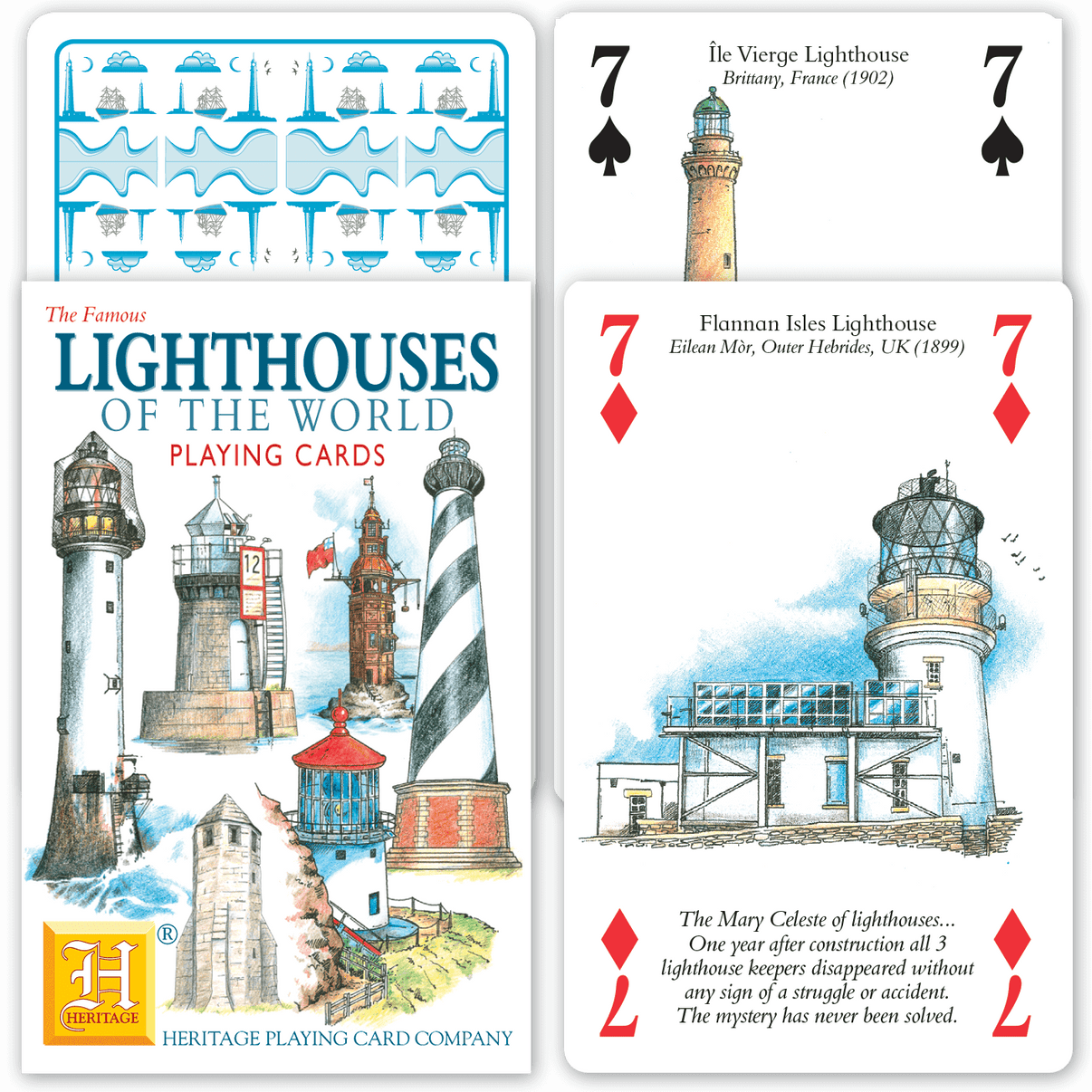 Lighthouses of the World – Heritage Playing Cards